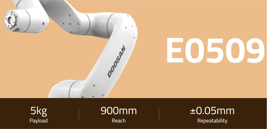 E-Series by Doosan Robots | Air-Oil Systems